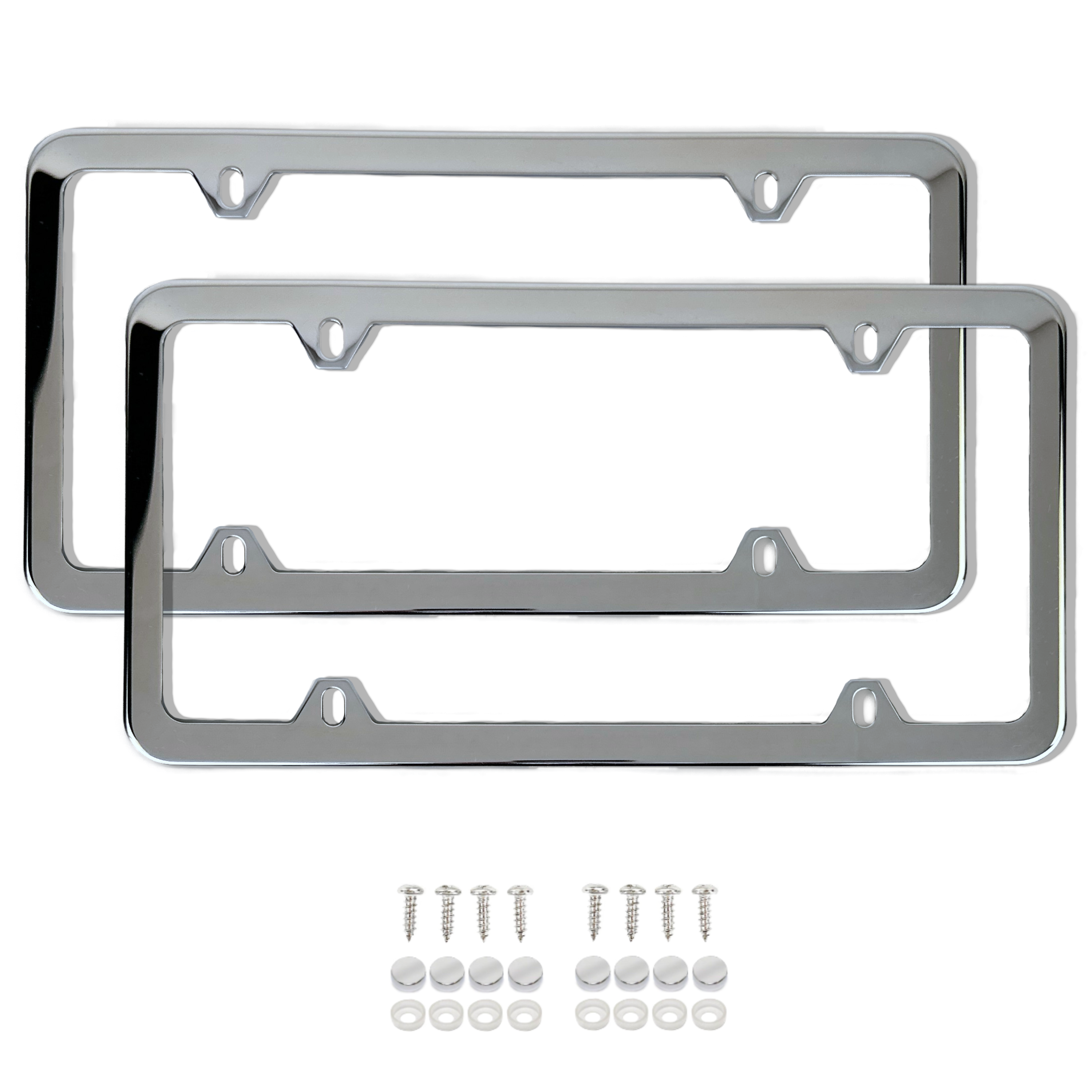 Stainless Steel Silver Frames (FS) – C & C Carworx Corp.
